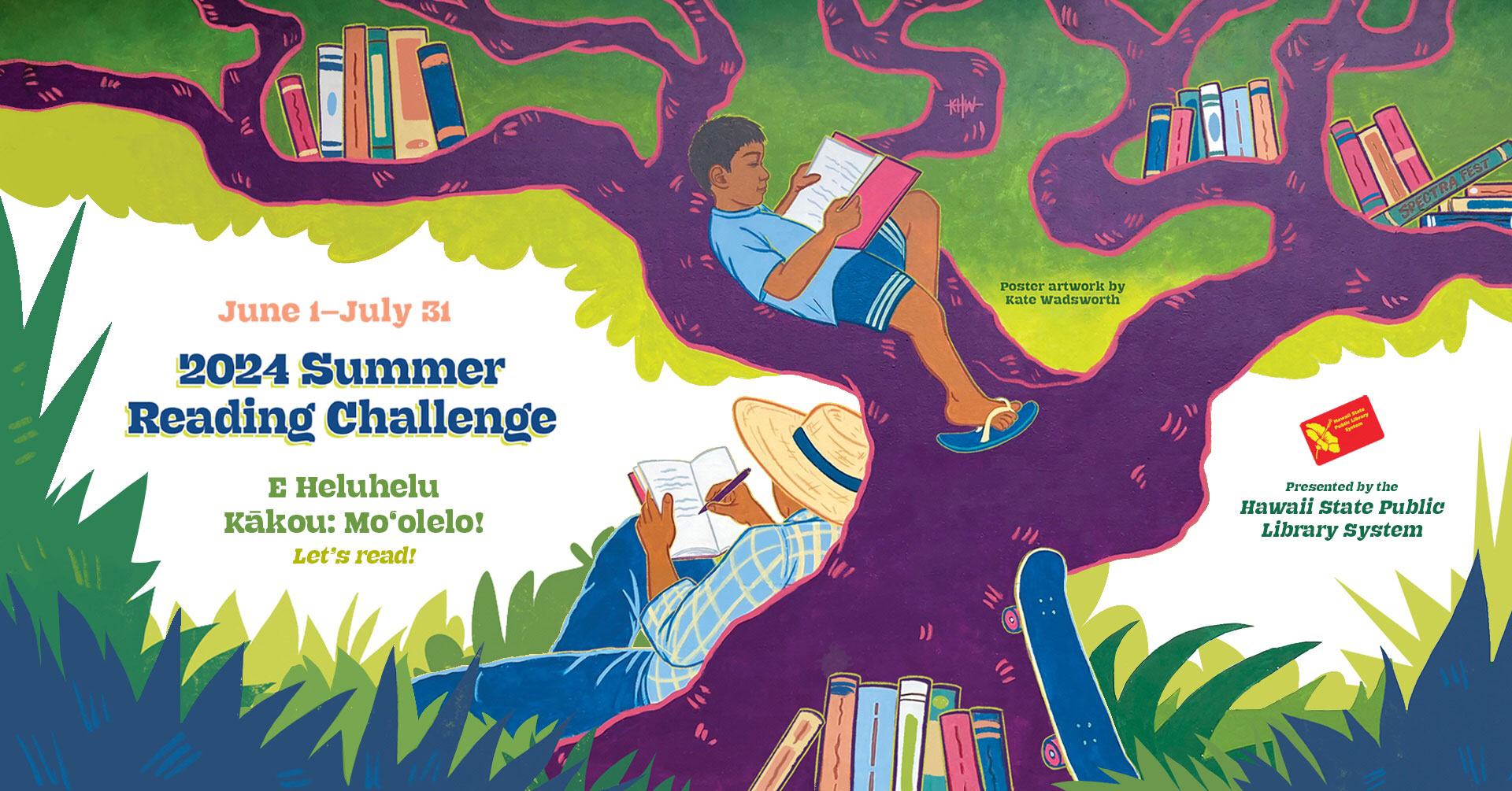 Hawaii State Public Library System | 2024 Summer Reading Challenge