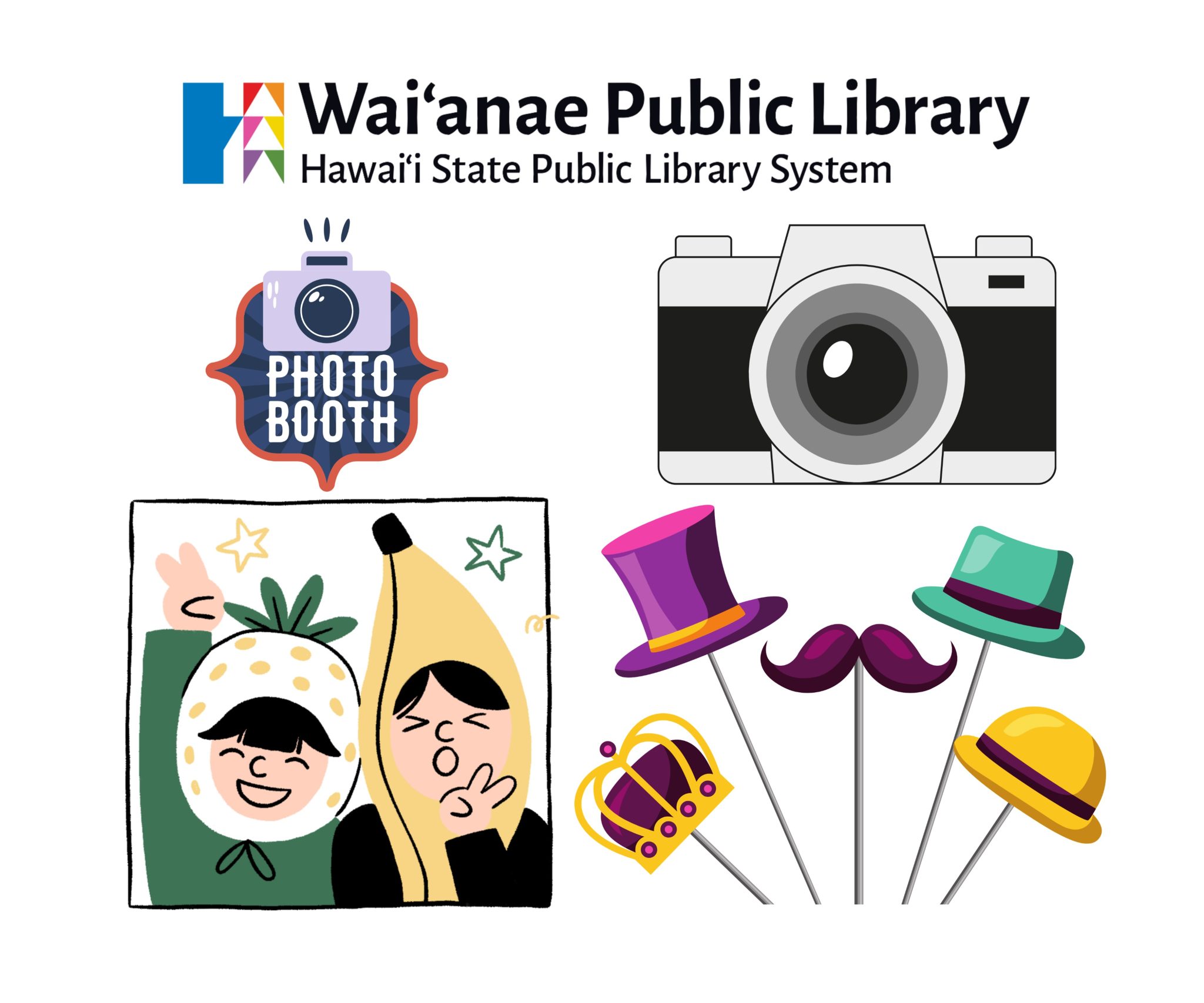 Hawaii State Public Library SystemLibrary Photo Booth